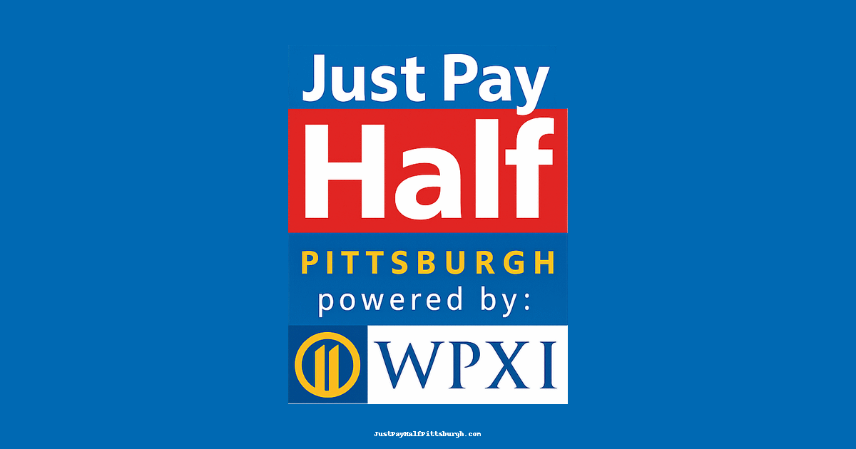 Just Pay Half Pittsburgh | Pittsburgh's original deal site.